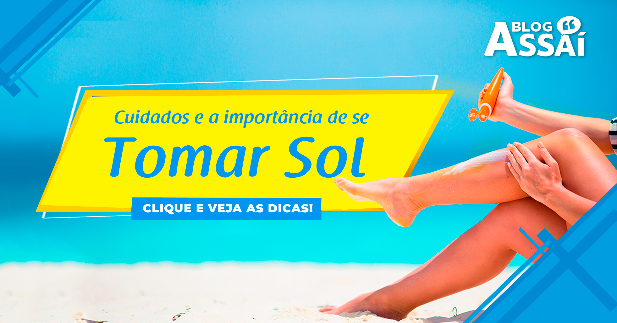 Tomar sol traz benefícios, mas é preciso alguns cuidados