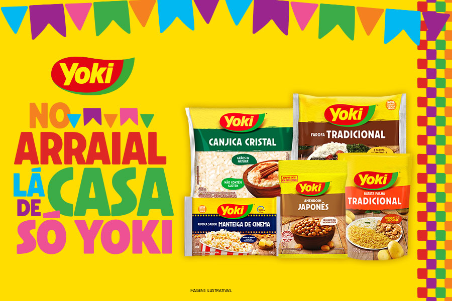5 sugestões de receitas para sua Festa Junina com a Yoki