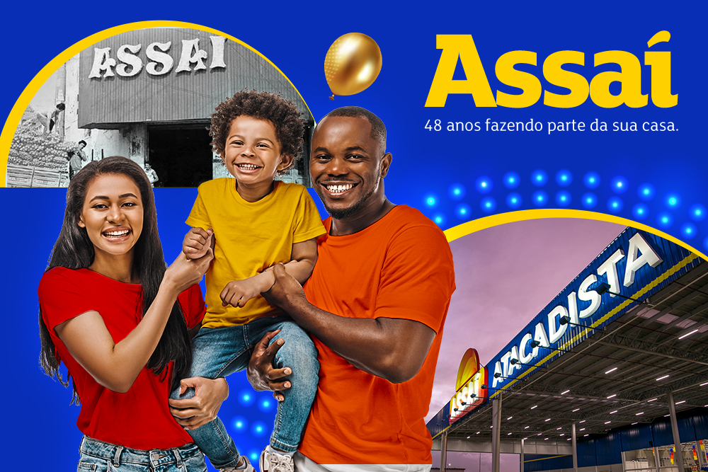 Assaí: 48 anos fazendo parte da sua casa e do seu negócio