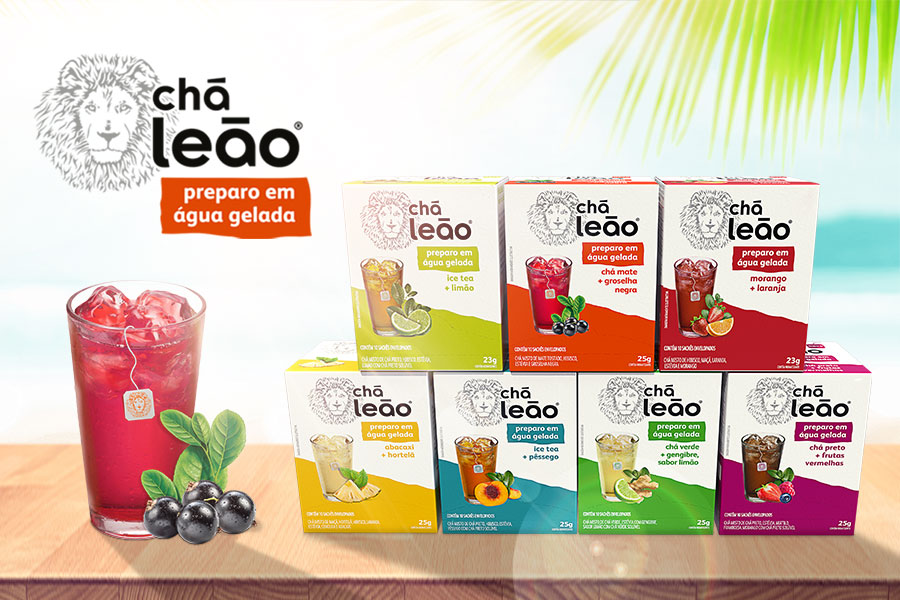 Chá com Água Gelada: entre nessa tendência deliciosa com Leão!