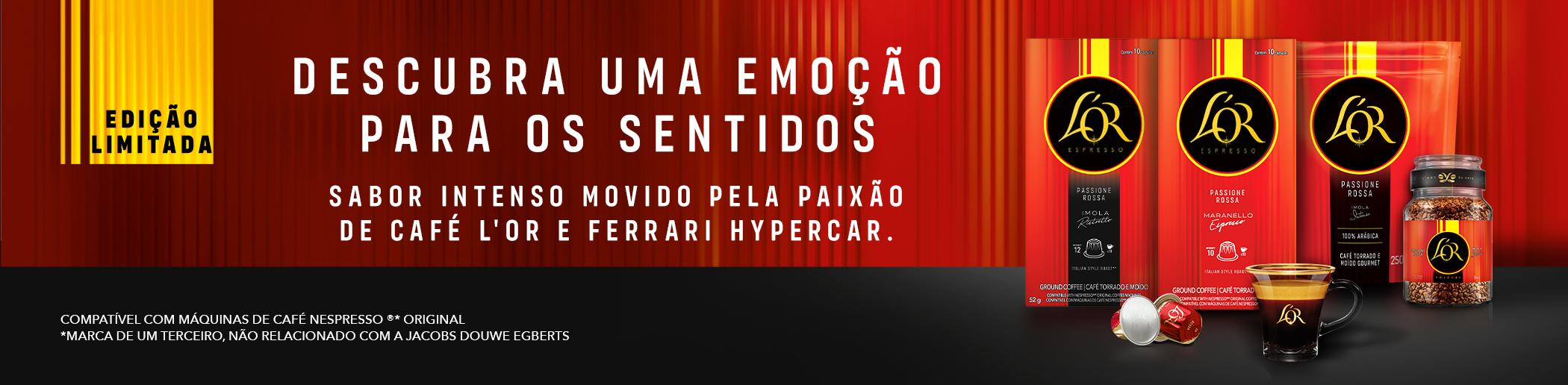 Uma fusão de intensidade: conheça a collab LOR Ferrari