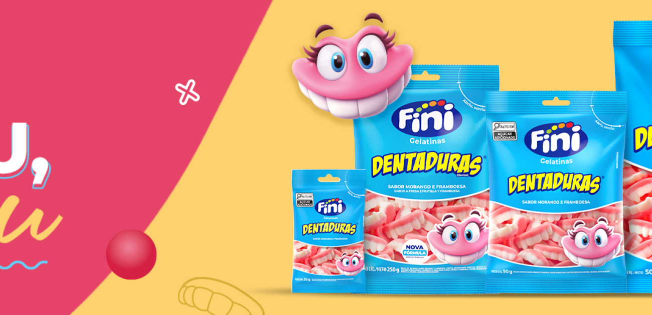 Dentaduras Fini! Abriu, sorriu!